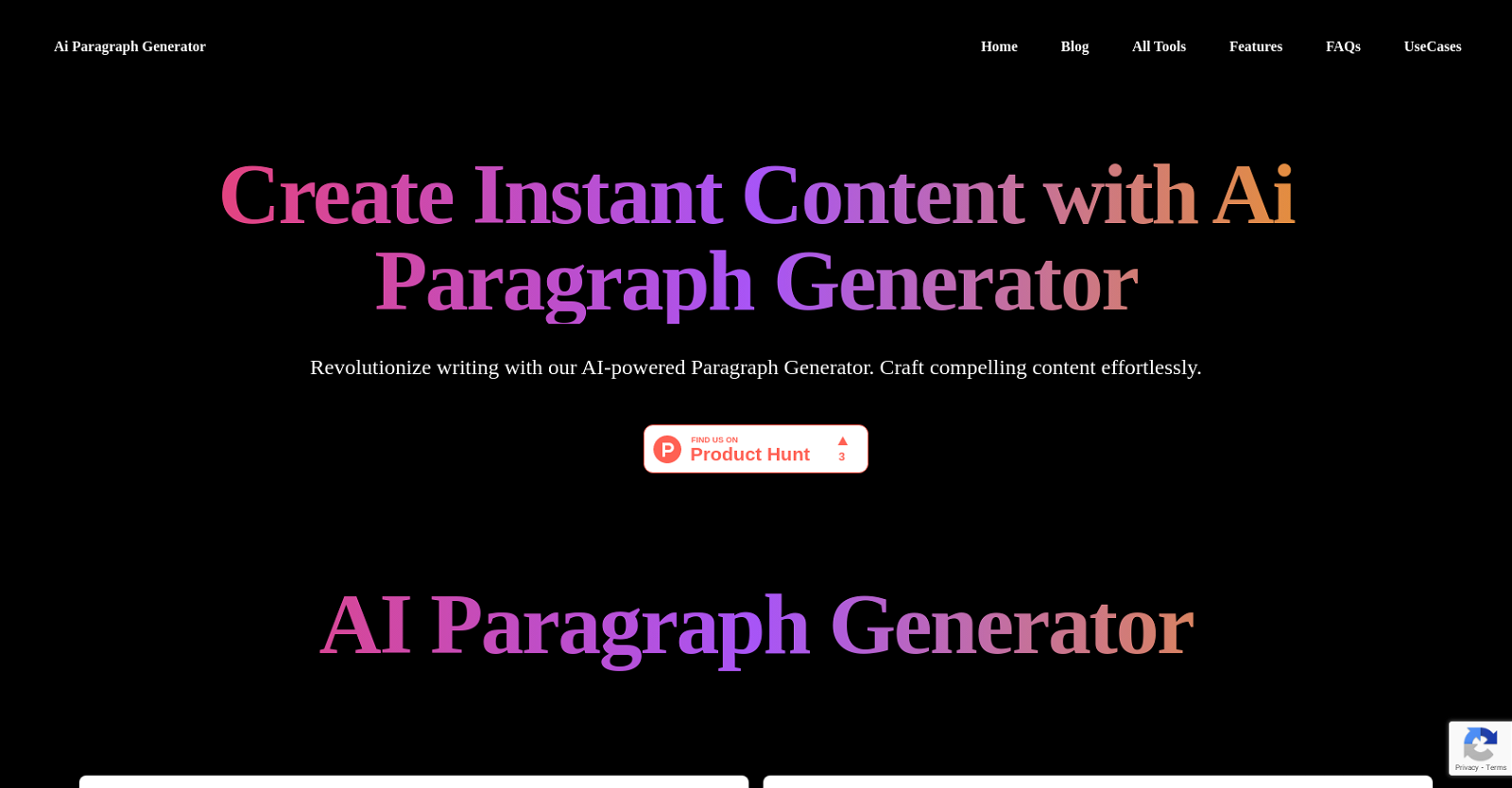 AI Paragraph Generator - AI Tool Reviews, Pricing and Alternatives In 2023 AI Paragraph Generator - AI Tool Reviews, Pricing and Alternatives In 2023
